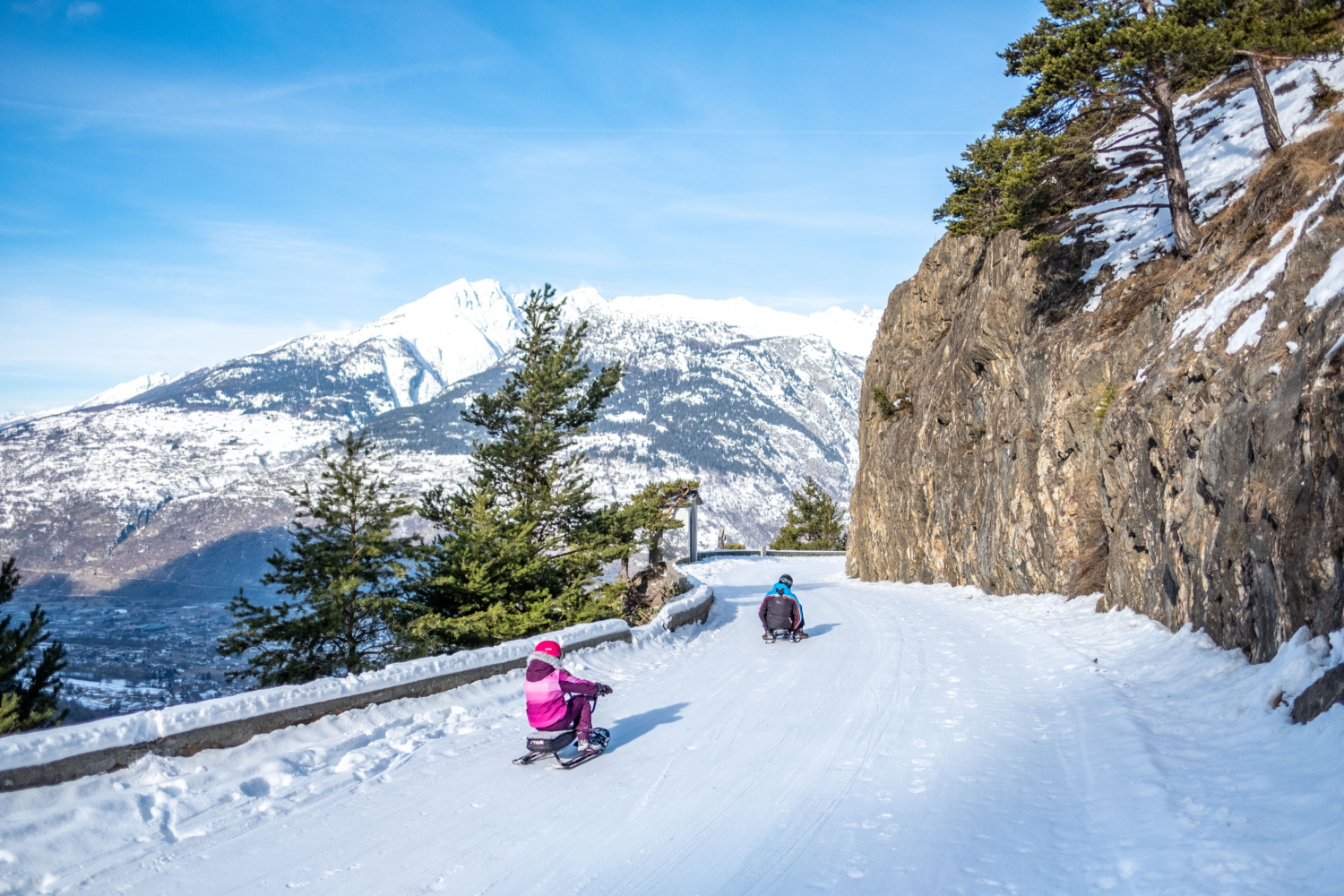 Winter - Rosswald Bahnen